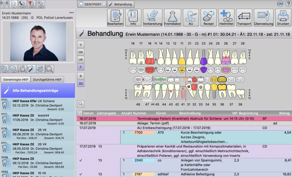 Behandlung - DENTPORT